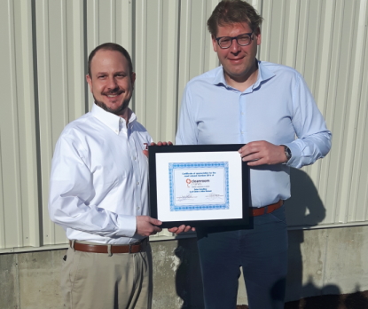 Zinter most valued member 2016 - Zinter Handling, Inc.